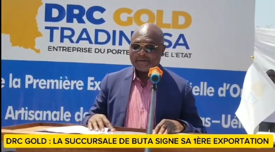 Mines: Exploit, DRC GOLD inaugure la 1ère exportation d'or de sa ...